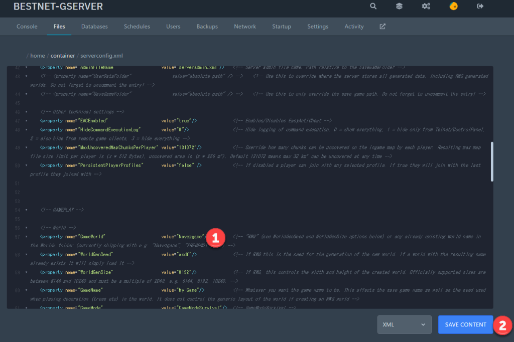 7Days to Die Game server ガイド – 専用ゲームサーバーサービス BESTNET-GSERVER