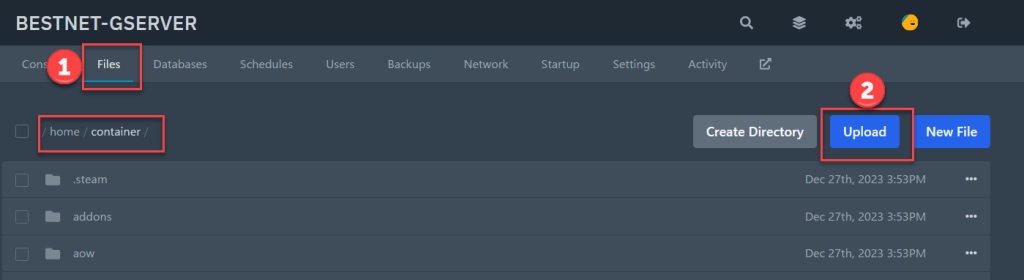 サーバーにMODを追加する方法 – 専用ゲームサーバーサービス BESTNET-GSERVER