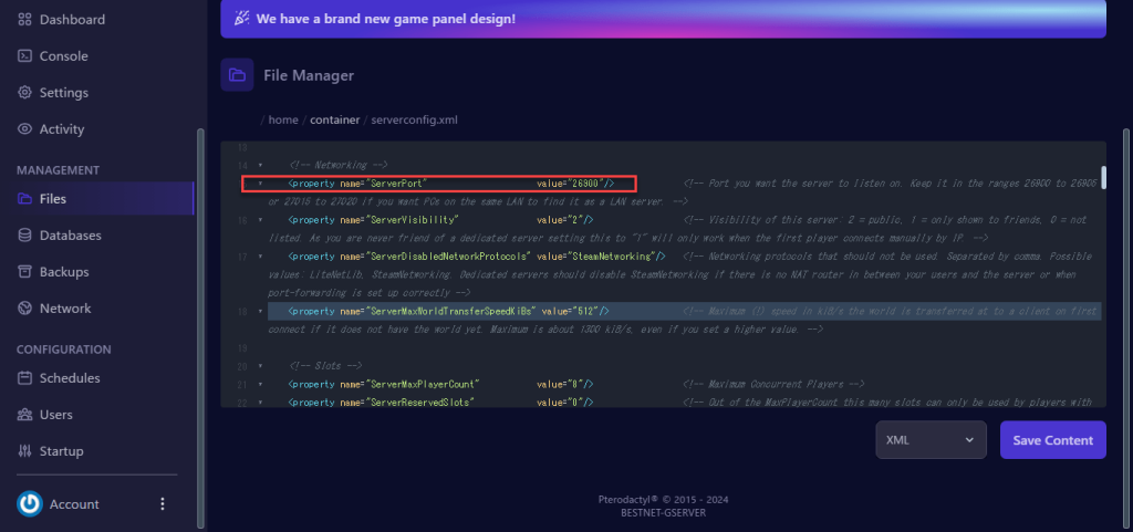 7Days to Die-初回セットアップ – 専用ゲームサーバーサービス BESTNET-GSERVER